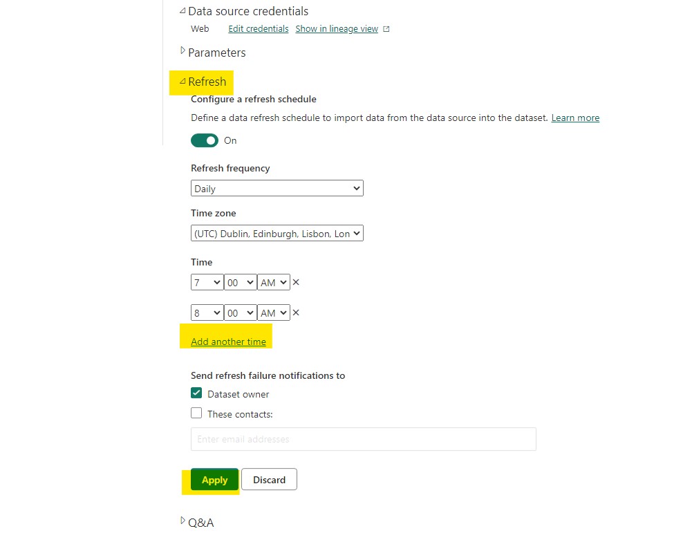 How do I get refreshes to work in Power BI? – Data by Jack